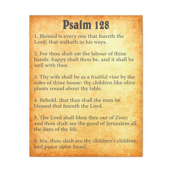 Express Your Love Gifts | Art | Scripture Sign Psalm 28 Chapter Gold ...